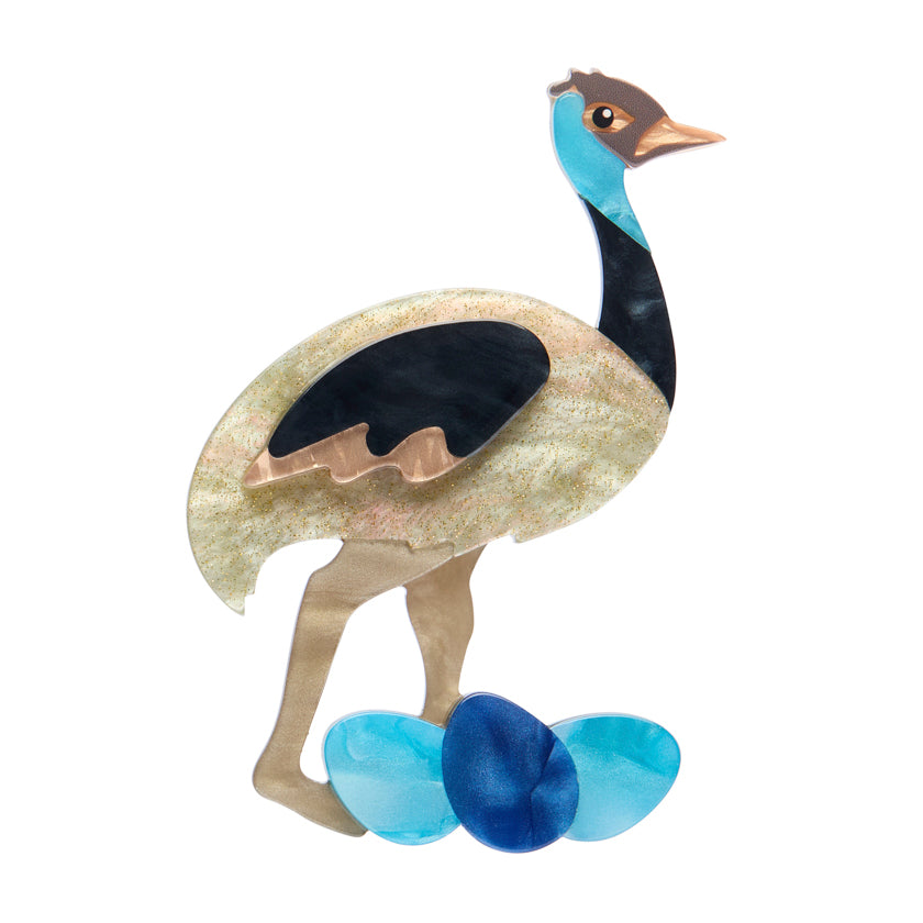 Elliot the Emu Brooch – Erstwilder Museum