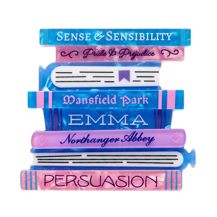 Jane Austen Book Club Brooch – Erstwilder Museum